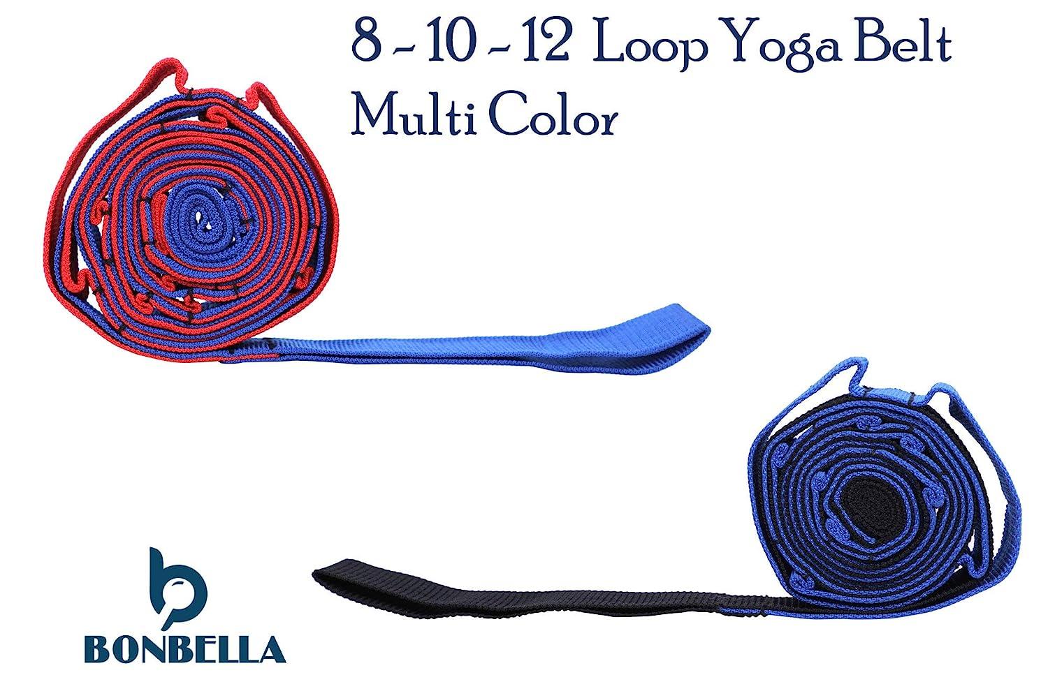 10 loop Stretching Strap for Yoga & Pilates| Fitcozi