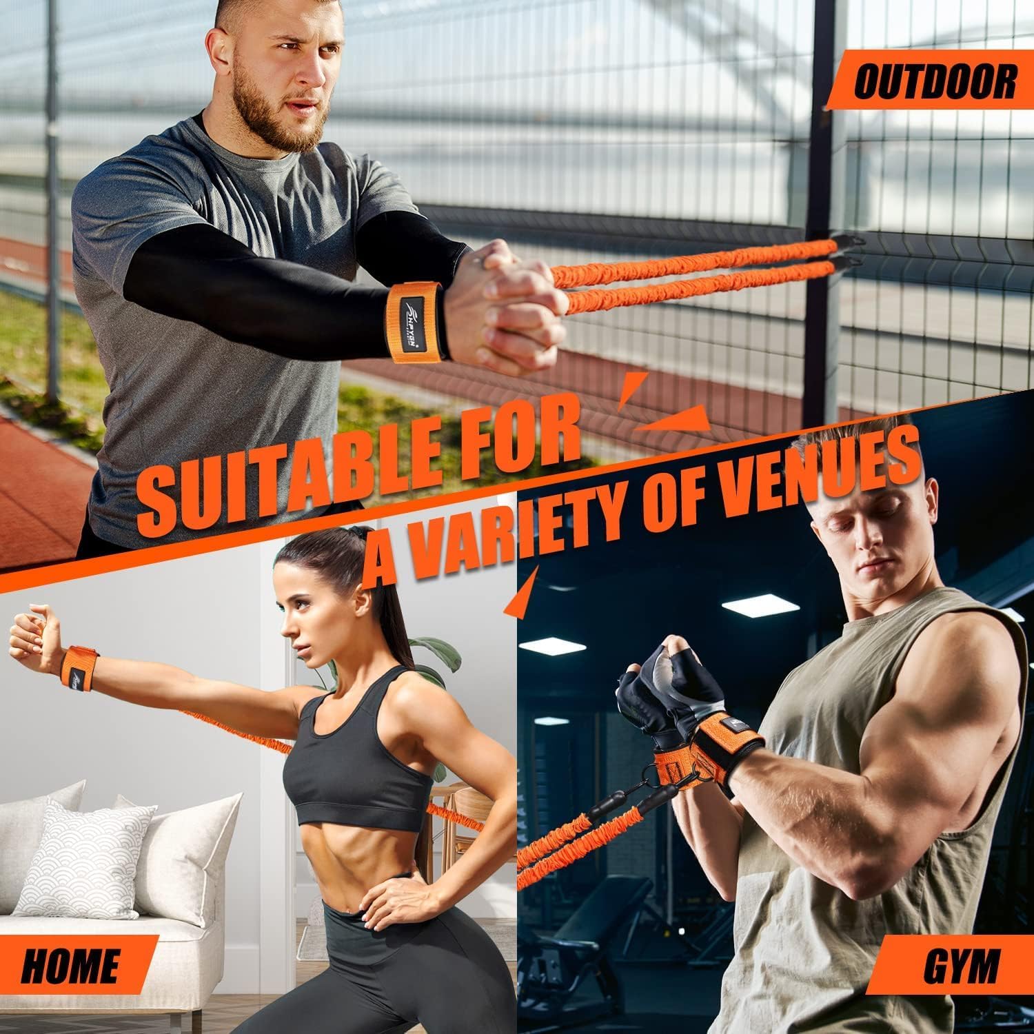 Cricket Baseball Training Resistance Bands | Fitcozi