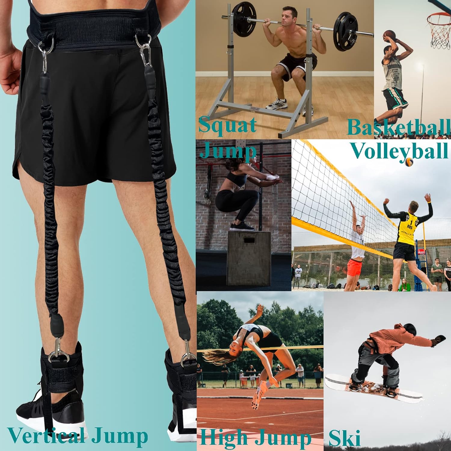 Vertical Jumping Trainer for Agility Speed Training | Fitcozi