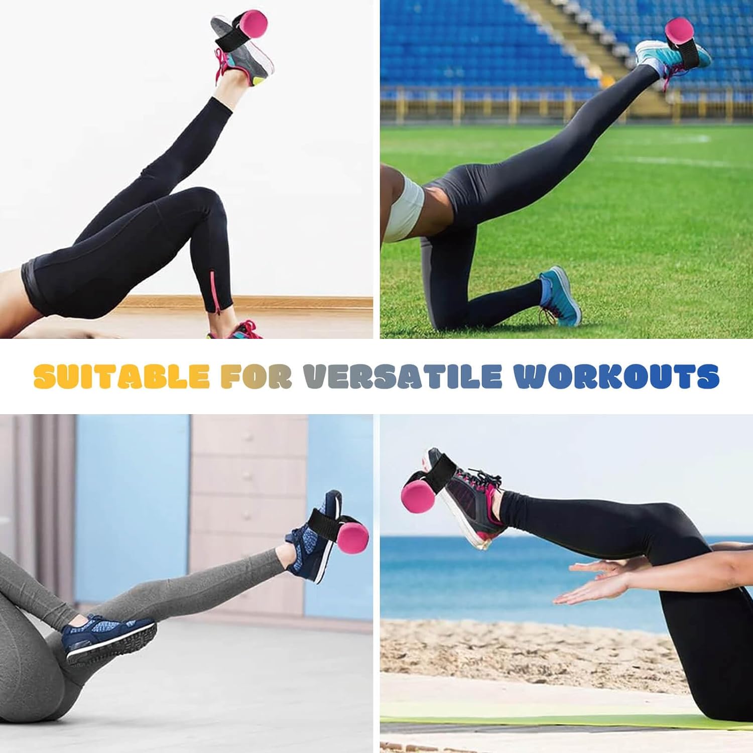 Adjustable Weight Dumbbell Ankle Strap | Fitcozi